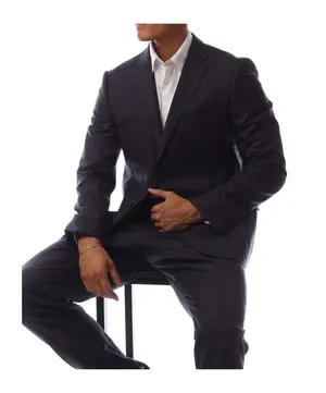 Emporio Armani Notchlapel Singlebutton Suit Set - Black