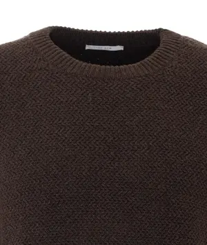 THE ROW Long-sleeved Crew Neck Sweater