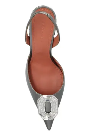 Amina Muaddi Camelia Slingback High-heeled Sandals