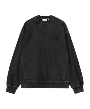 Carhartt Work In Progress Lambert Logo-embroidered Sweatshirt - Black
