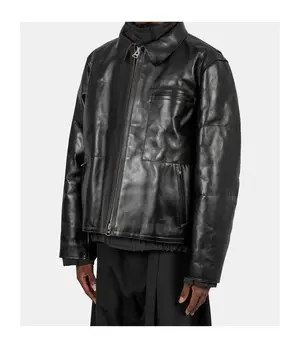 Sacai Relaxed Leather Jacket