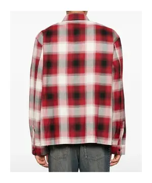 Amiri Checked Button-up Shirt - Pink