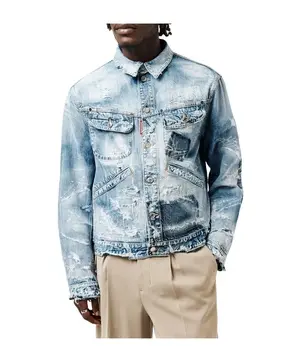 Dsquared2 Washed Denim Jacket