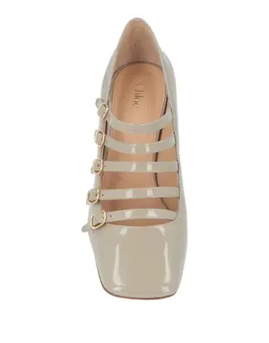 Chloé Glossy Mary Jane High Heels