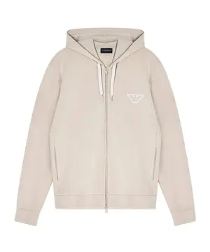 Emporio Armani Simple Hooded Sweatshirt - No