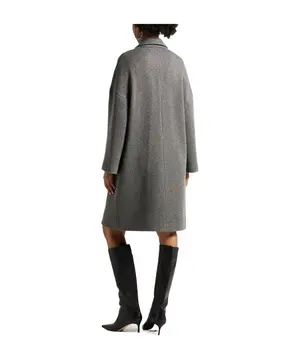 Brunello Cucinelli Metallic Double- Coat
