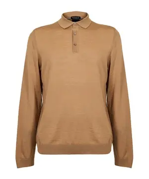 Hugo Boss Longsleeve Knit Polo Shirt - No