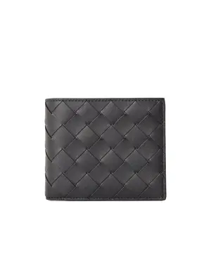 Bottega Veneta Woven Leather Bifold Wallet