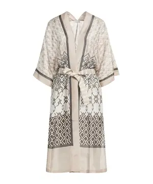 Brunello Cucinelli Colorful Satin Short-sleeve Jacket