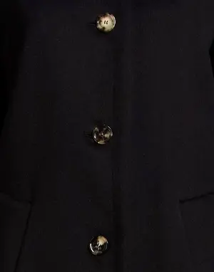 Marni Simple Long-sleeved Woolen Coat