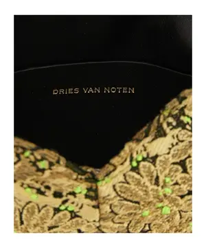 Dries Van Noten Jacquard Envelope Bag
