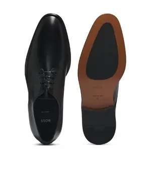 Hugo Boss Polished Leather Derby Shoes