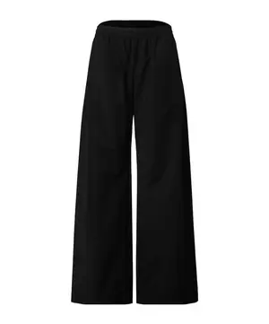 Gucci Wideleg Trousers With Elastic Waist - Black