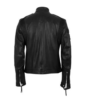 Dsquared2 Leather Biker Jacket