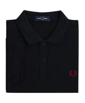 Fred Perry Classic Polo Shirt - Black