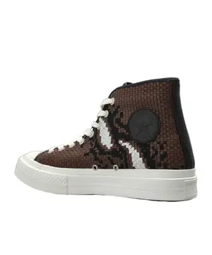 CONVERSE Lace-up High-top Casual Shoes - Brown