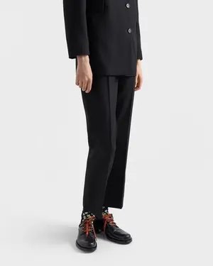 Prada Compact Gabardine Pants