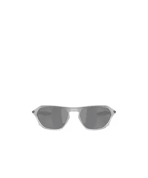 Oakley Geometric Sunglasses Silver