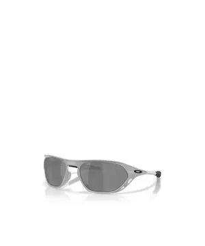 Oakley Geometric Sunglasses - Silver
