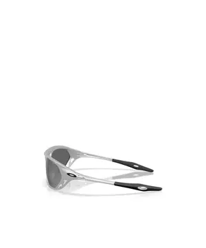 Oakley Geometric Sunglasses - Silver