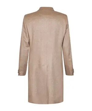 Zegna Single-breasted Cashmere Coat