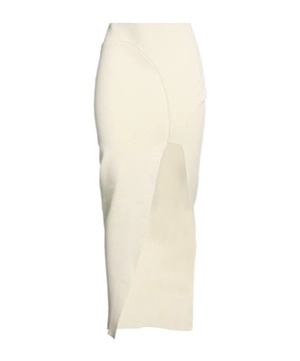 Rick Owens Solidcolor Midi Skirt - Grey