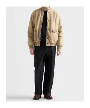 Prada Shearling Bomber Jacket