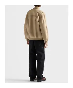 Prada Shearling Bomber Jacket