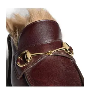 Gucci Mule With Horsebit And Lug Sole