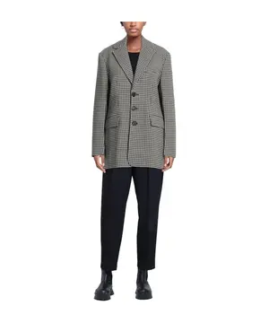 Marni Plaid Single- Coat