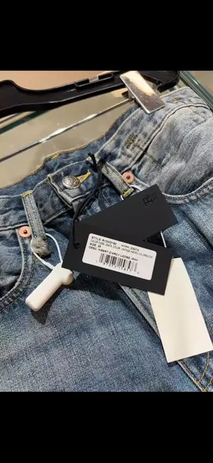 R13 Insert D'arcy Loose Jeans - Blue