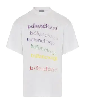 Balenciaga Short-sleeved T-shirt - White