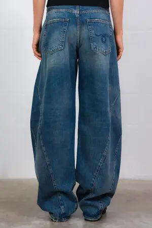 R13 Janine Wide-leg Jeans
