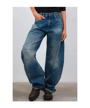 R13 Janine Wide-leg Jeans - Blue