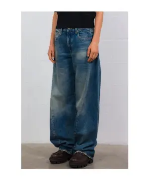 R13 Janine Wide-leg Jeans - Blue