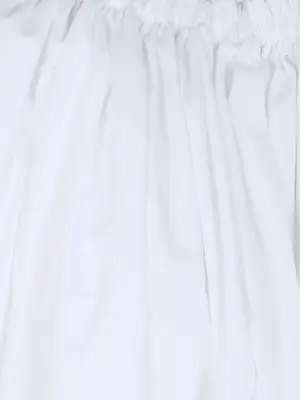 Comme Des Garçons Sleeveless Gathered Blouse