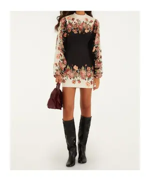 Farm Rio Long-sleeved Dress