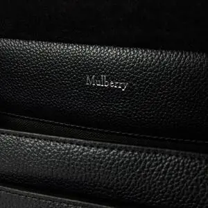 Mulberry Simple Messenger Bag - Black