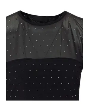 Liu Jo Sheer Cut-out Mini Dress
