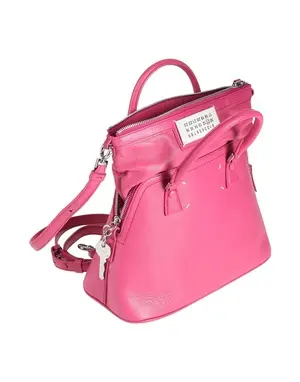 MAISON MARGIELA Medium Plain Leather Bowling Bag