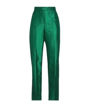 Max Mara Minimal Solid-color Suit Trousers - Green