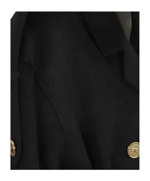 Elisabetta Franchi Long-sleeved Belted Coat