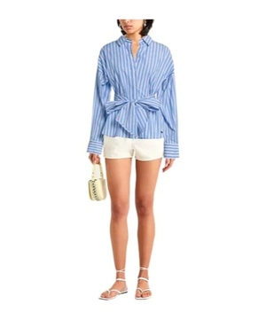 Max Mara Striped Long-sleeve Shirt