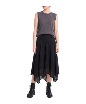 Isabel Marant Étoile Solid Embroidered Umbrella Skirt