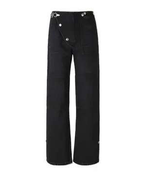 Marni Button-embellished Jeans - Black