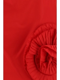Blumarine Ruffled Rosette Mini Skirt
