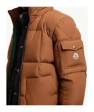 Moncler Dravenis Hooded Mid-length Down Jacket