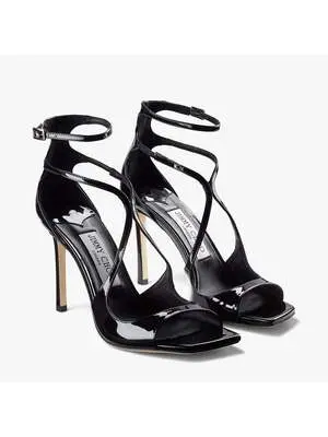 JIMMY CHOO Square-toe High-heeled Sandals