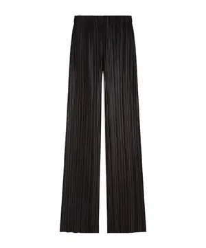 Phoebe Philo Pleated Casual Pants - Black