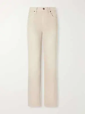 SLVRLAKE Kendra High-rise Straight-leg Jeans